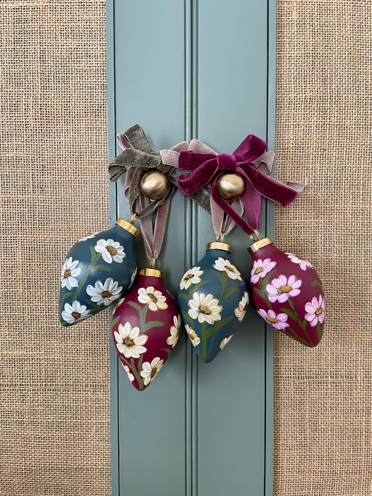 Daisy Ornaments – Nicole May Lesher